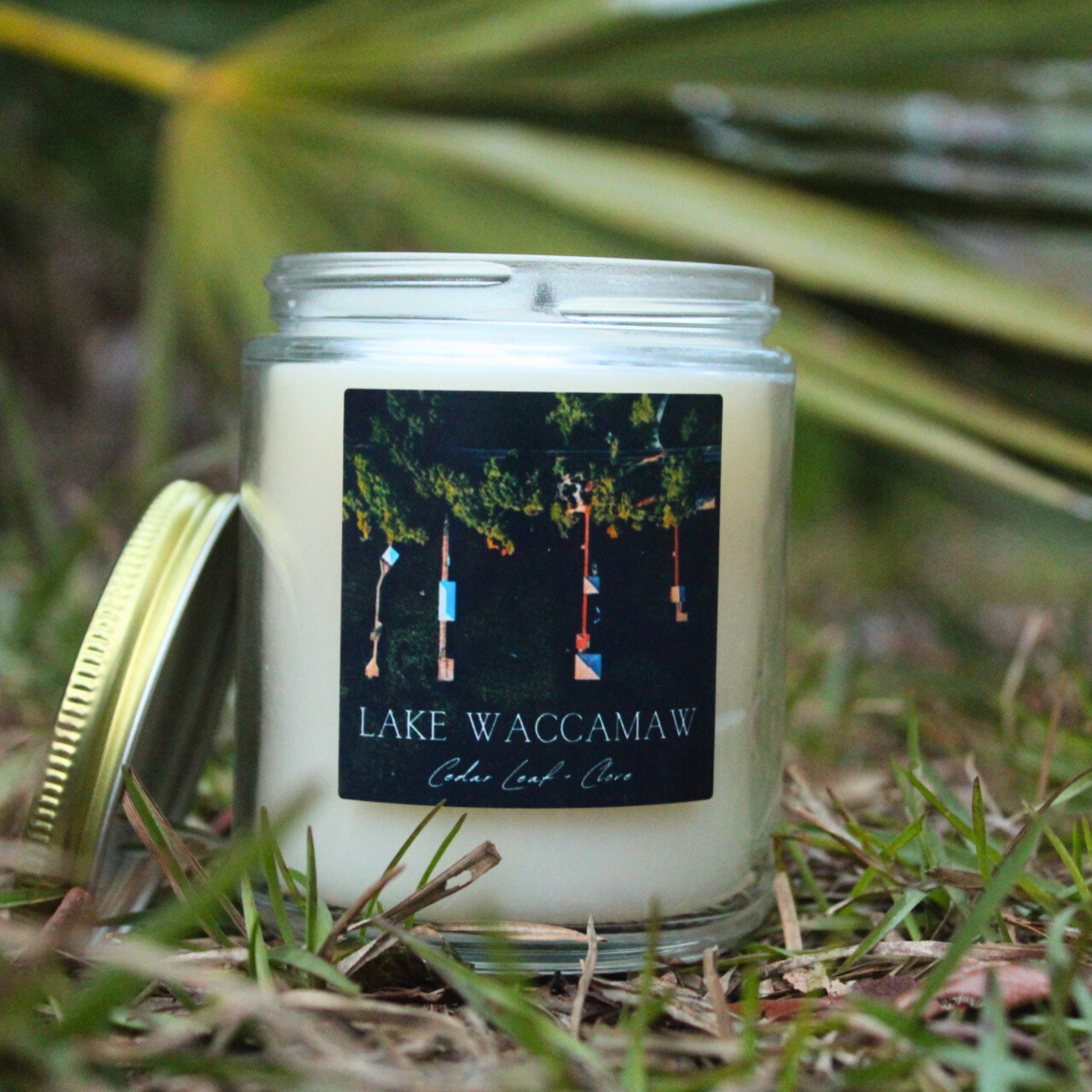 Lake Waccamaw - Cedar Leaf & Clove by Daniel Caviness – Panacea Candle Co.